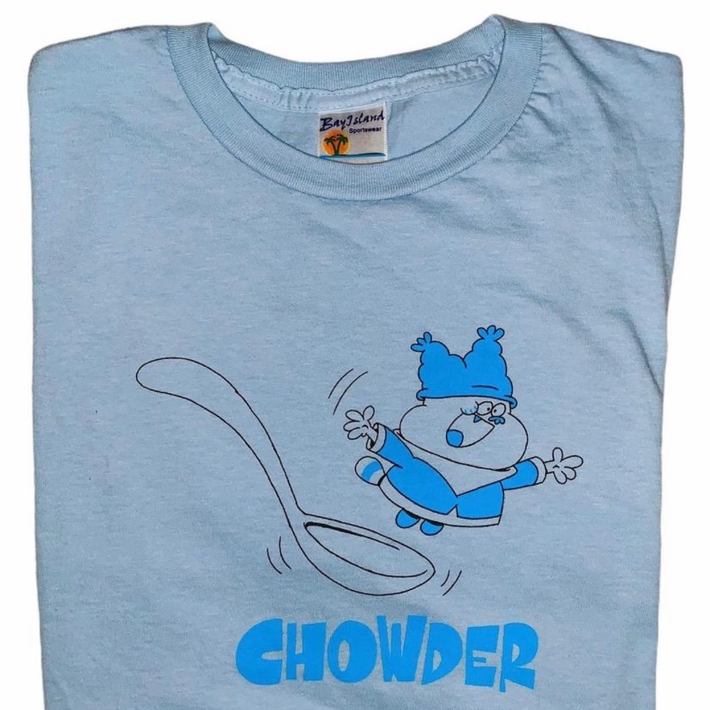 Vintage Look Y2k Cartoon Network 2007 Chowder Promo T… - Gem